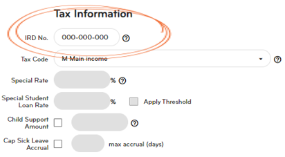 Smartly | IRD numbers