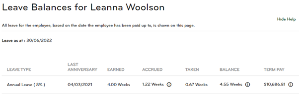 Smartly | Annual leave calculations