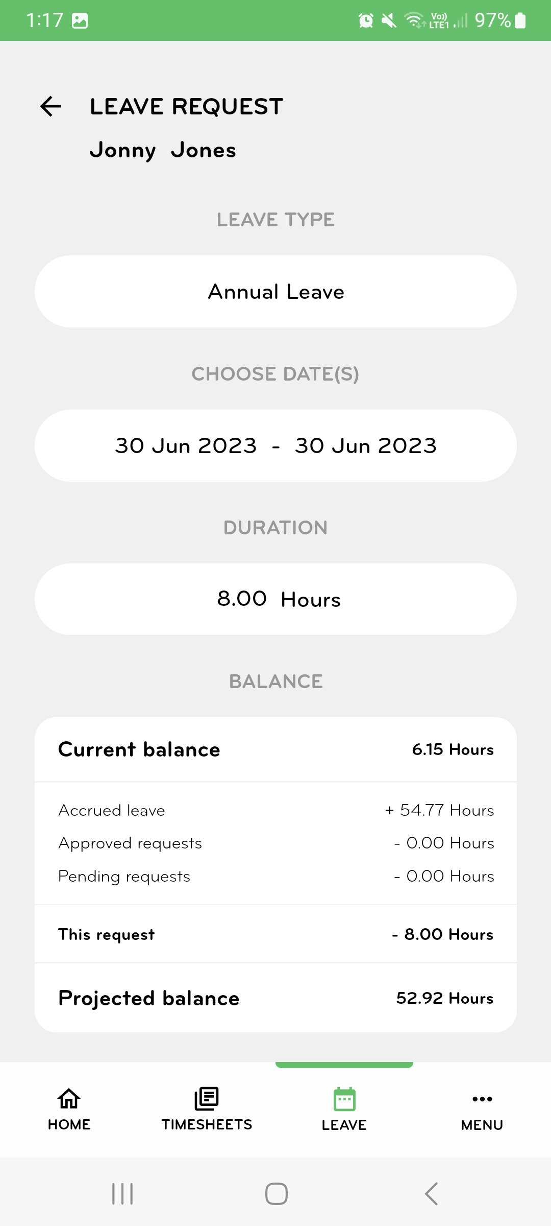 Smartly | Leave management